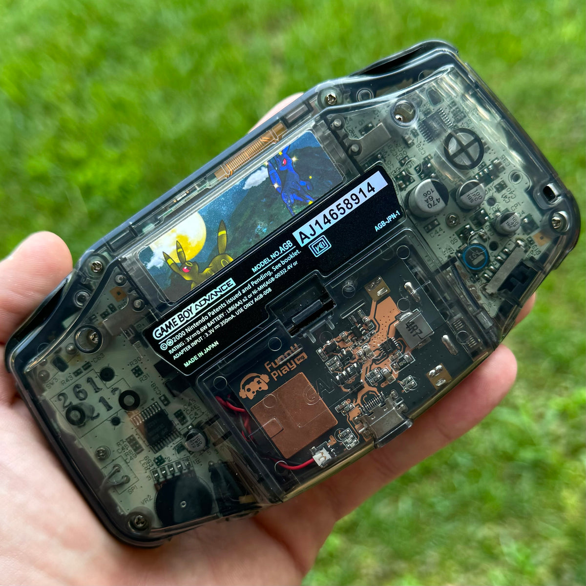 Artist Series -Drop #50 Backlit Gameboy Advance USB-C BUNDLE! (Ori Avi ...