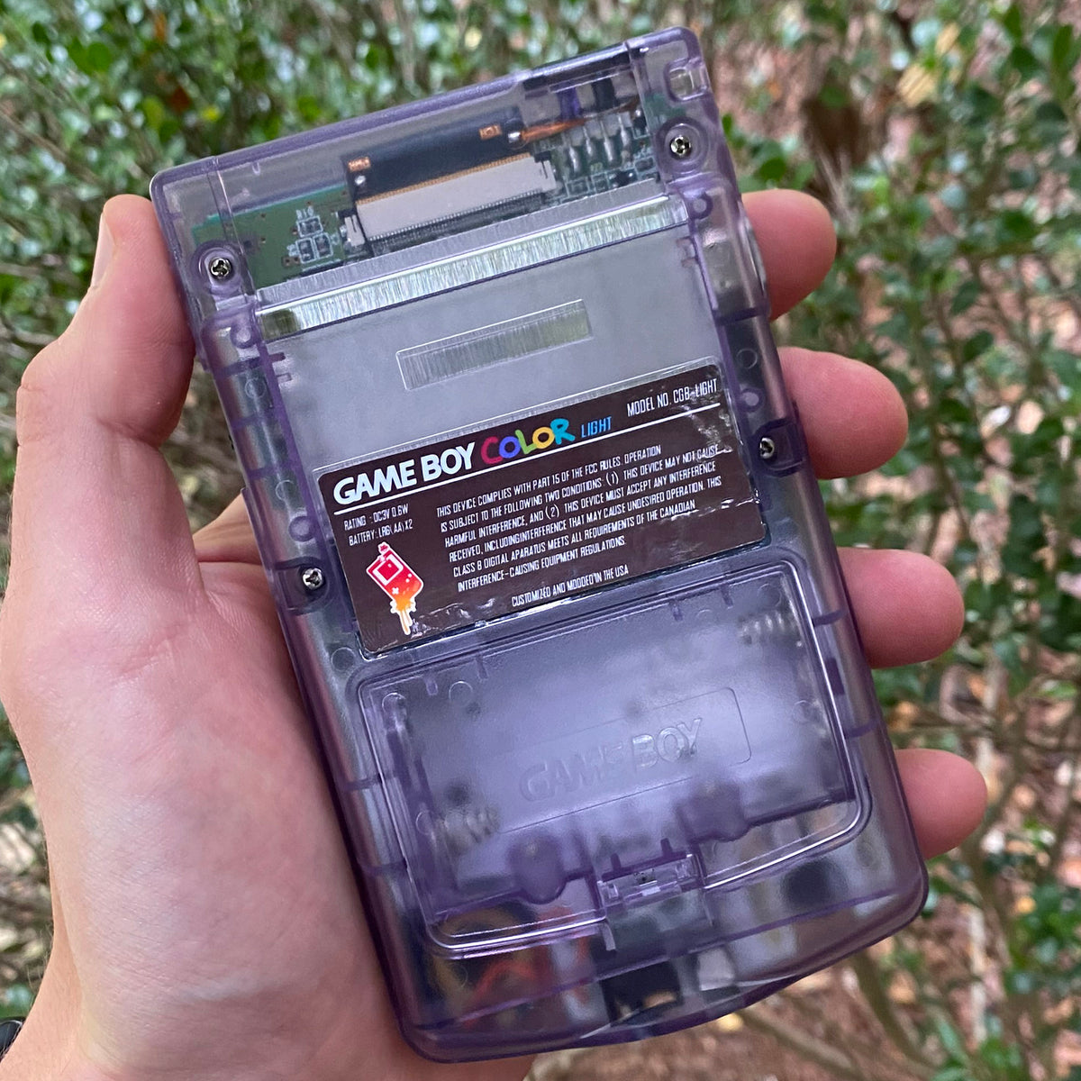 Atomic Purple XL IPS Backlit Nintendo Gameboy Color – 8bitAesthetics