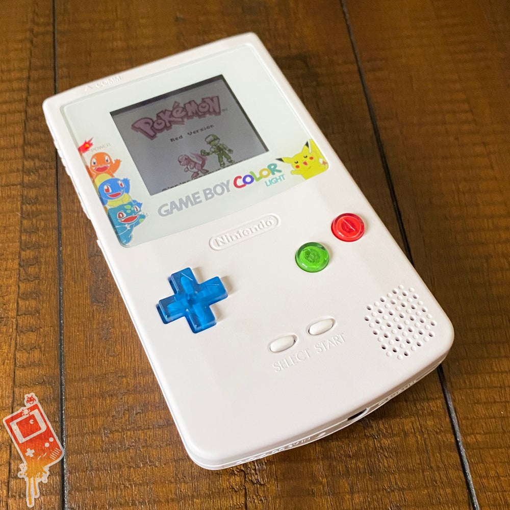Solid White PokeBoy! v2 Backlit Gameboy Color – 8bitAesthetics